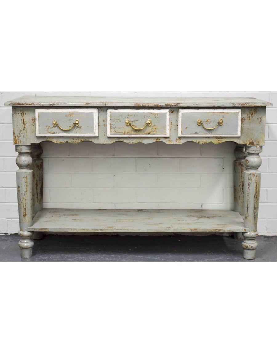 Shabby Chic French Country Console Hall Table