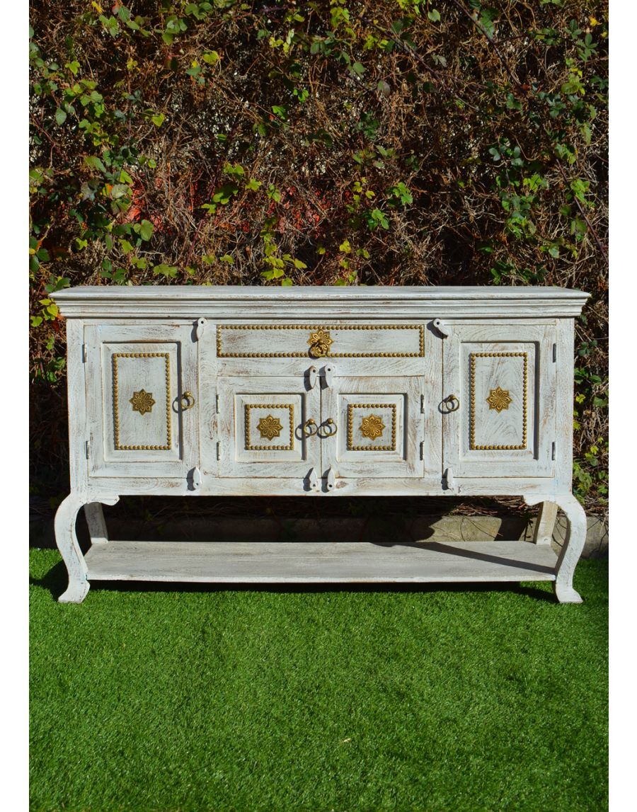 Distressed Buffet Table Furniture