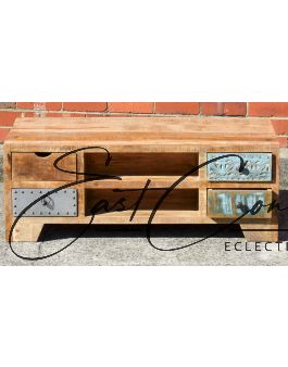 Vintage style 8 Drawer Coffee table